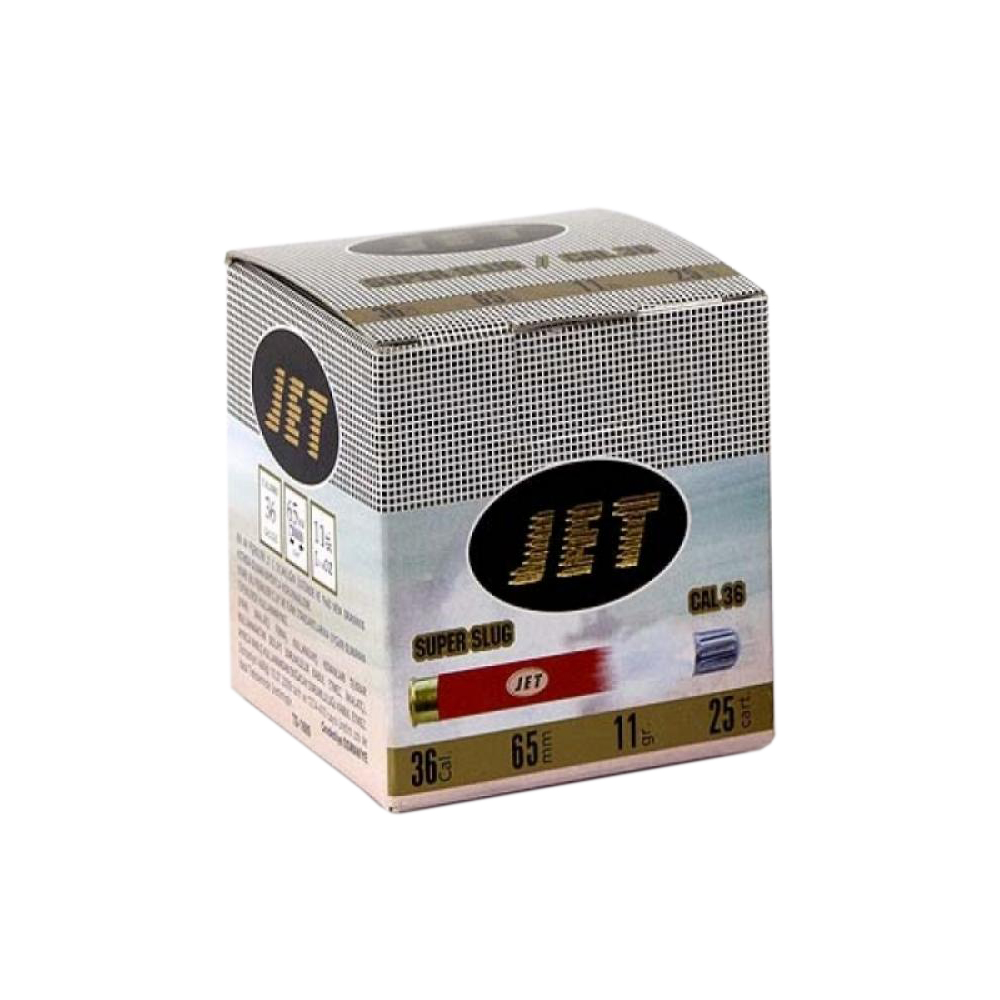 JET 36 Kalibre 11 Gr. Süper Slug Tek Kurşun Fişek