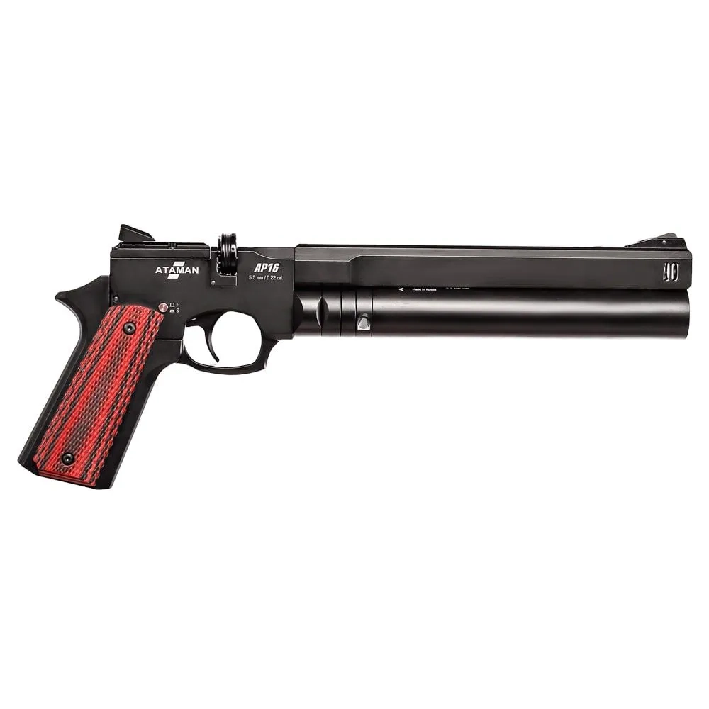 Ataman Pcp Havalı Tabanca 5.5mm (.22 Cal.) Lamine Kabze Uzun Namlu