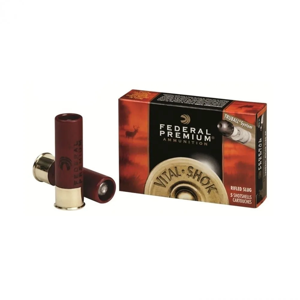 FEDERAL PREMIUM TRUBALL RIFLED SLUG HP 12 Kalibre 28 Gr. Slug Tek ...