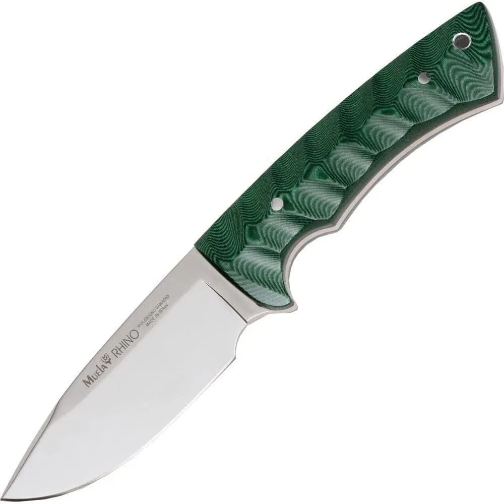 Muela Rhino 10G Yeşil Makarta Kabzeli Av Bıçağı